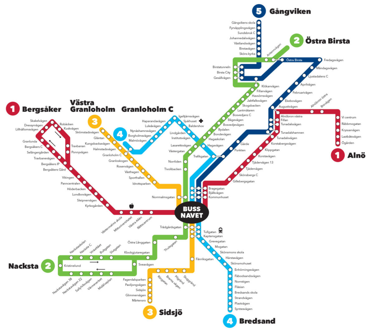 Sweden – Transit Maps